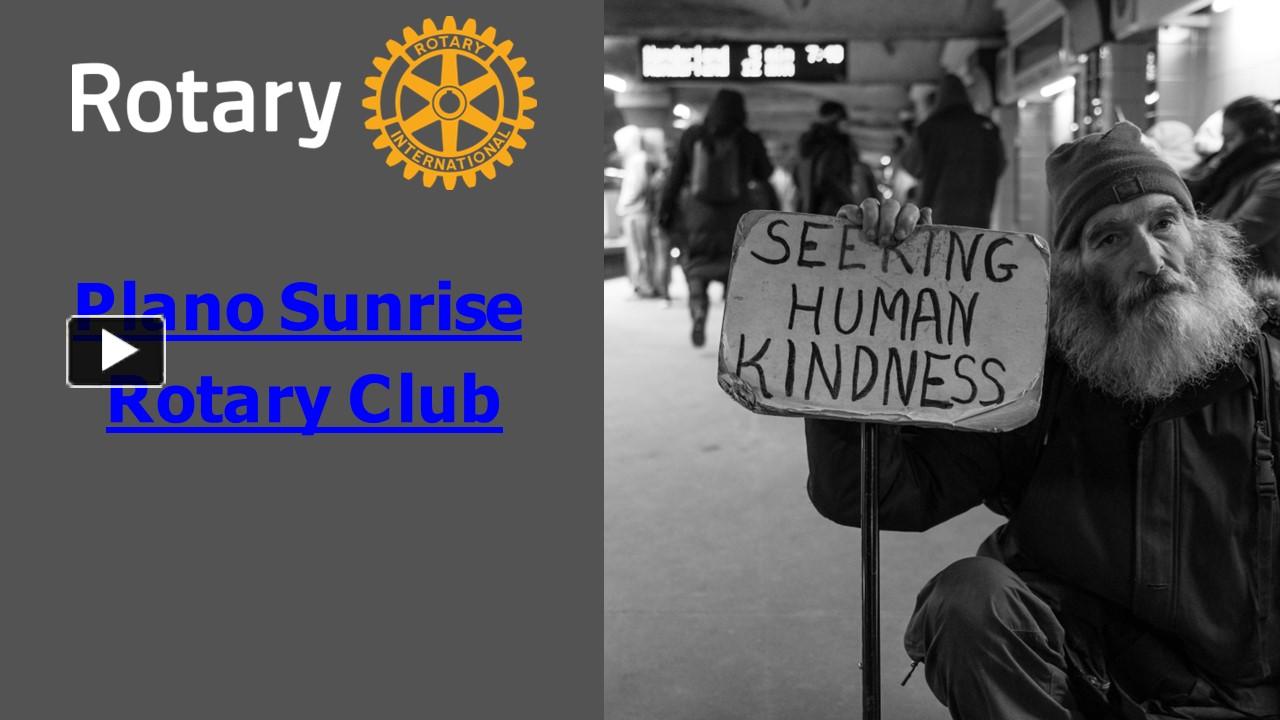 PPT – Plano Sunrise Rotary Club PowerPoint presentation | free to ...