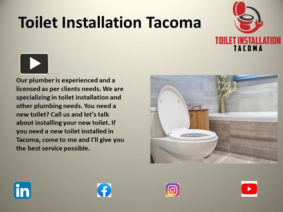 Best Plumbing Service For Toilet Installation presentation | free to ...