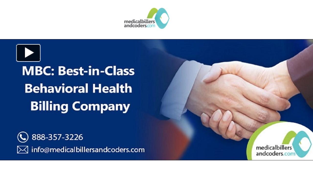 PPT – MBC: Best-in-Class Behavioral Health Billing Company PowerPoint ...