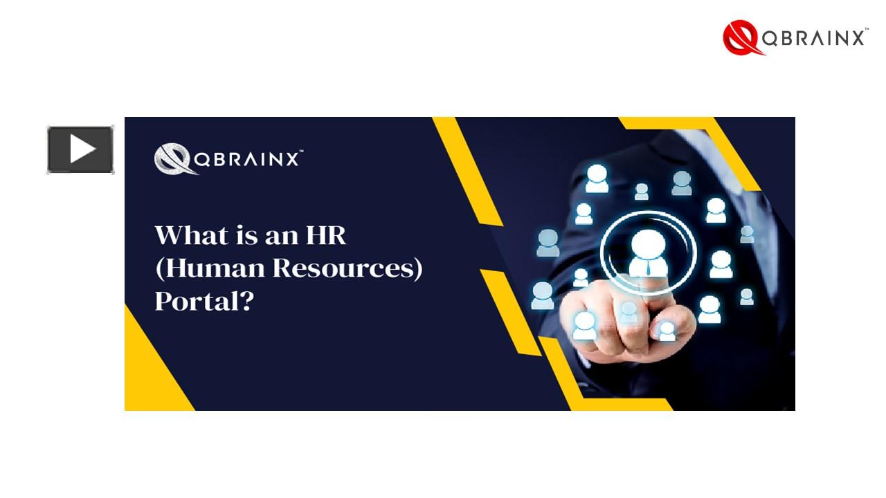 PPT – What is an HR (human resources) portal? PowerPoint presentation ...