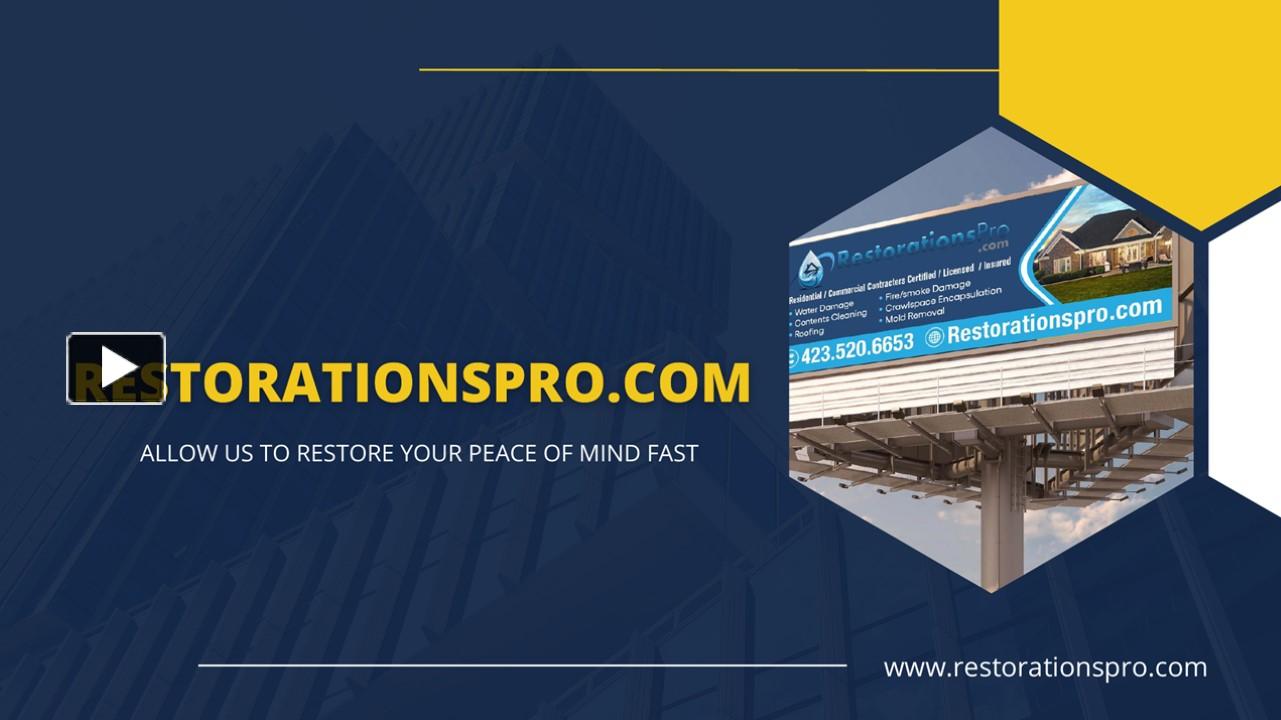 ALLOW US TO RESTORE YOUR PEACE OF MIND FAST presentation | free to download