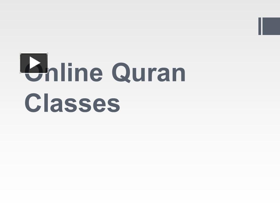PPT – Best Online Quran Classes For Kids - Learn Quran From Your ...