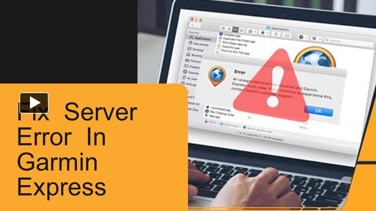 PPT – Steps to fix server Error in Garmin Express PowerPoint ...