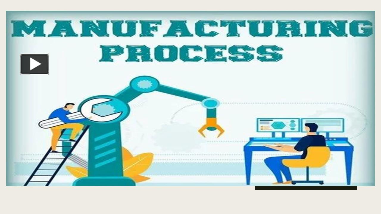PPT – Manufacturing processes PowerPoint presentation | free to ...