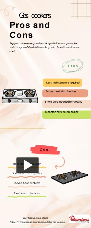 PPT – Table Top Gas cookers - Pros & Cons PowerPoint presentation ...