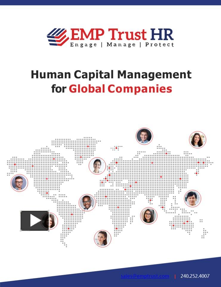 PPT – Human Capital Management for Global Companies PowerPoint ...