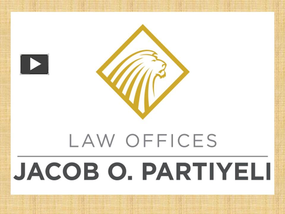 Jacob Law Firm presentation | free to download