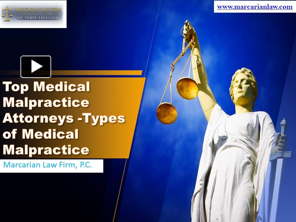 PPT – Top Medical Malpractice Attorneys -Types of Medical Malpractice ...