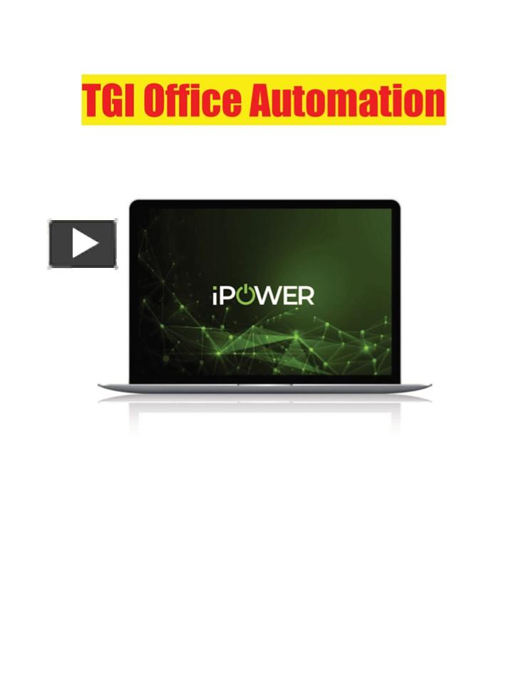PPT – TGI Office Automation PowerPoint presentation | free to download ...
