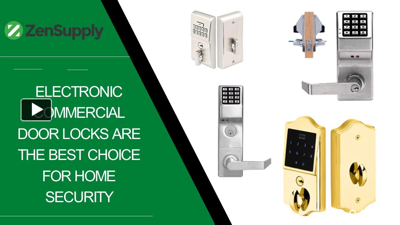 PPT – Electronic Commercial Door Locks are the Best Choice For Home ...