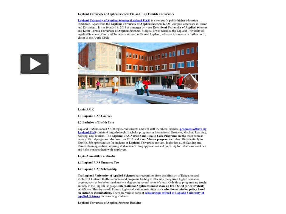 PPT – lab university of applied sciences finland PowerPoint ...
