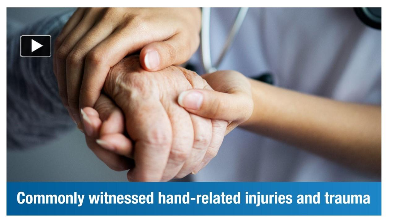 Common witnessed hand-related injuries and trauma presentation | free ...
