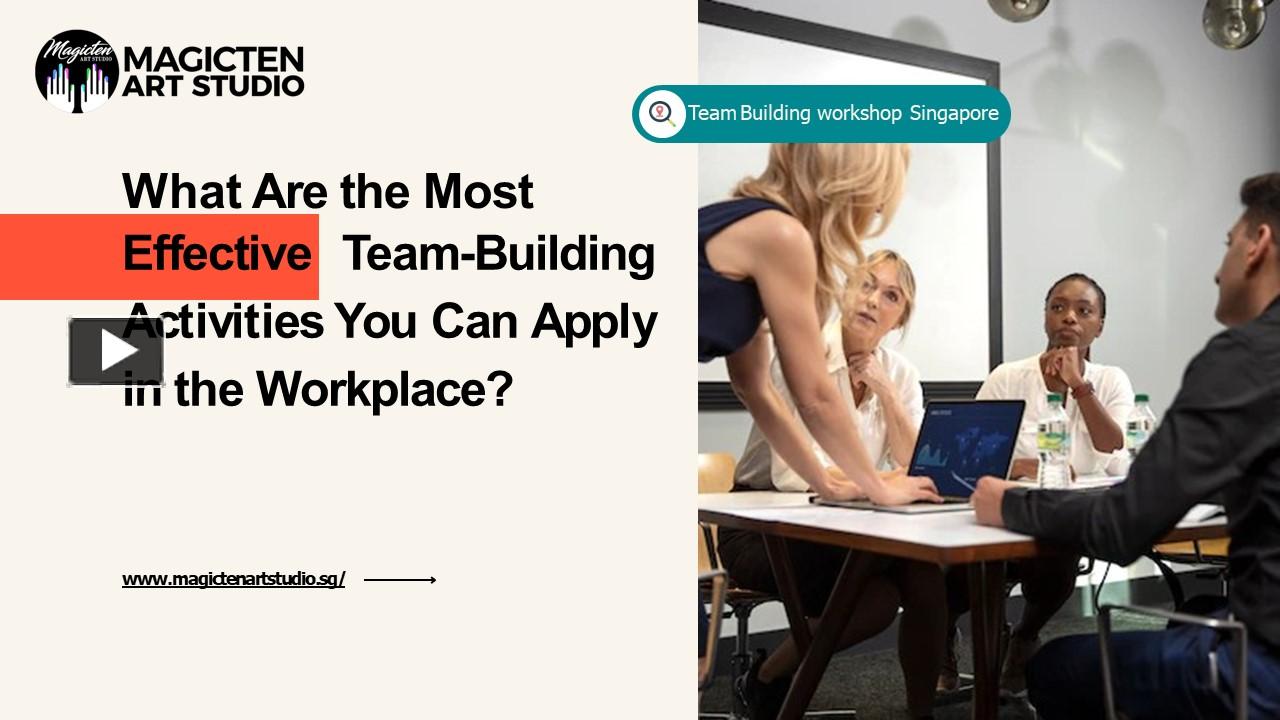 PPT – Team-Building Activities You Can Apply in the Workplace ...