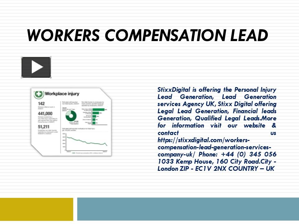 PPT – Workers Compensation Lead (2) PowerPoint presentation | free to ...