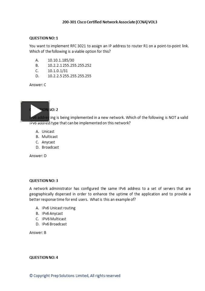 PPT – 200-301 VOL3 Question PowerPoint presentation | free to download ...