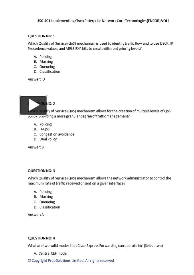 PPT – 350-401 VOL1 Question PowerPoint presentation | free to download ...