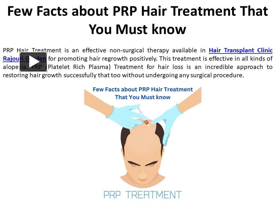 PPT – Facts About PRP Hair Treatment You Should Know PowerPoint ...
