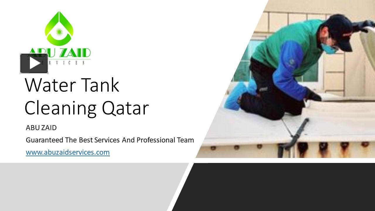 PPT – Water tank cleaning Qatar PowerPoint presentation | free to ...