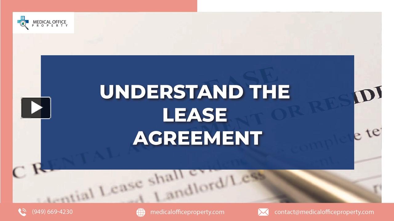 PPT – Understand The Lease Agreement PowerPoint presentation | free to ...