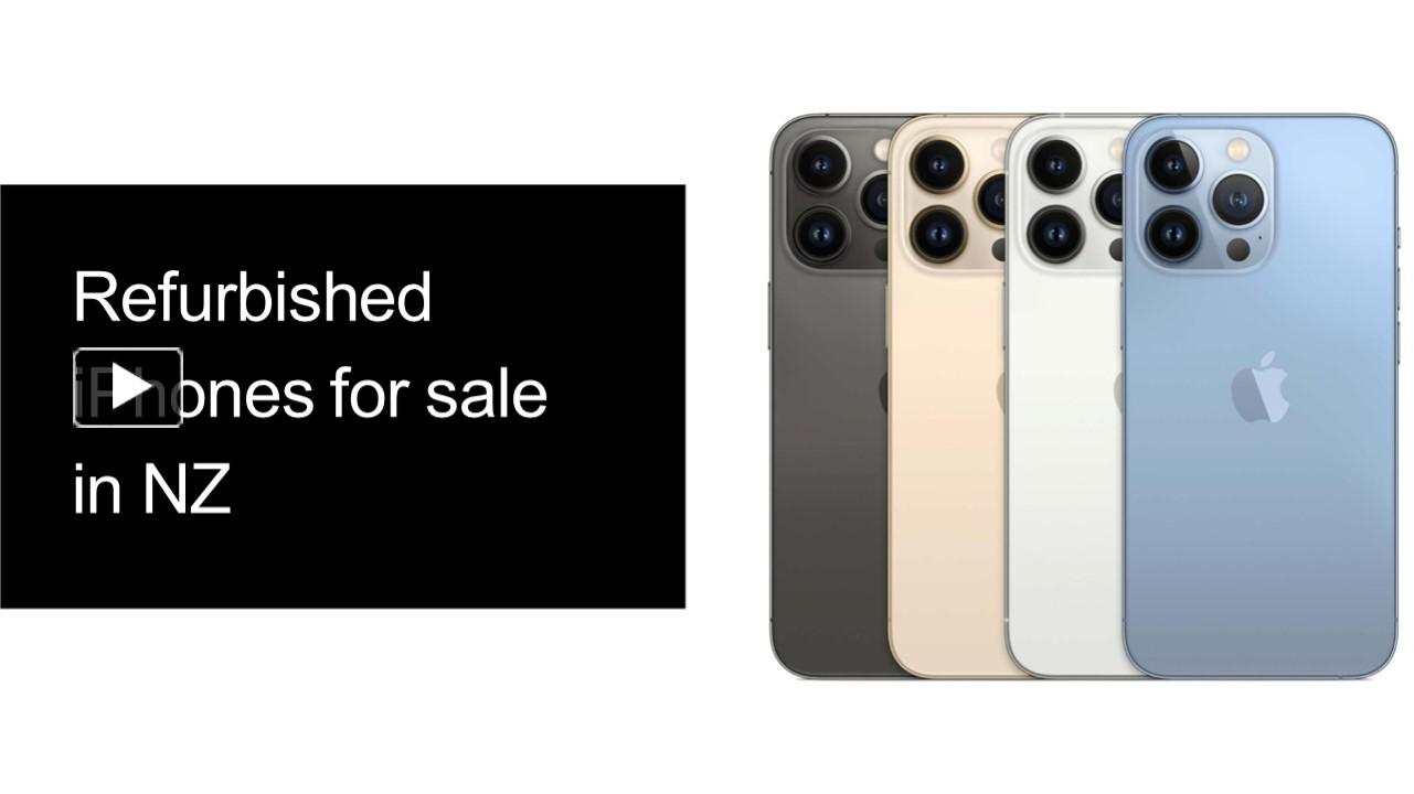 PPT – Refurbished iPhones for Sale in NZ PowerPoint presentation | free ...