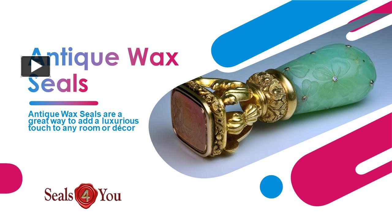 PPT – Antique Wax Seals PowerPoint presentation | free to download - id ...
