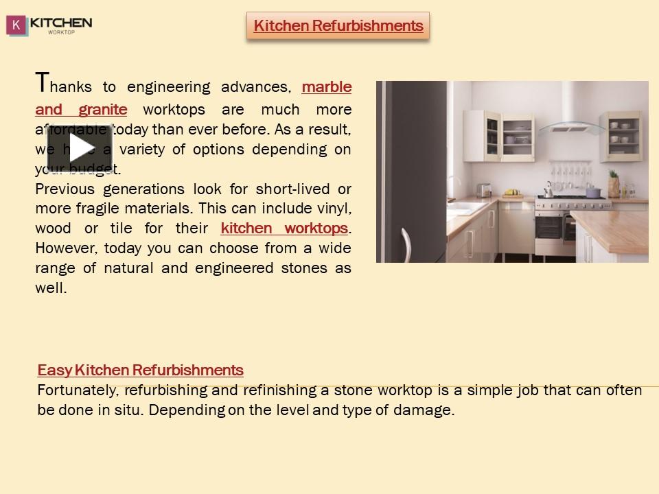 PPT – Kitchen worktops refurbishments PowerPoint presentation | free to ...