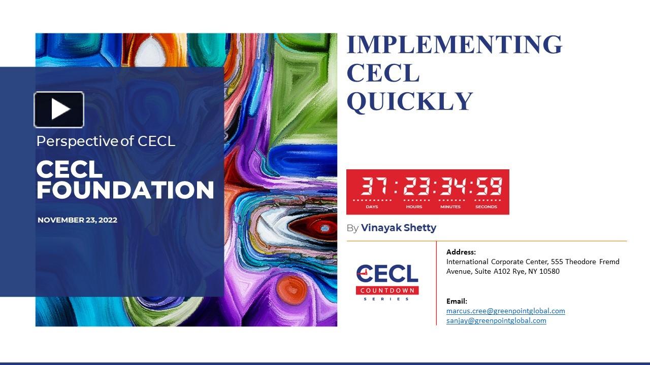 PPT – Implementing CECL Quickly PowerPoint presentation | free to ...