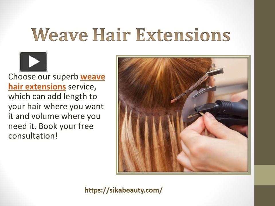 PPT – Weave Hair Extensions PowerPoint presentation | free to download ...
