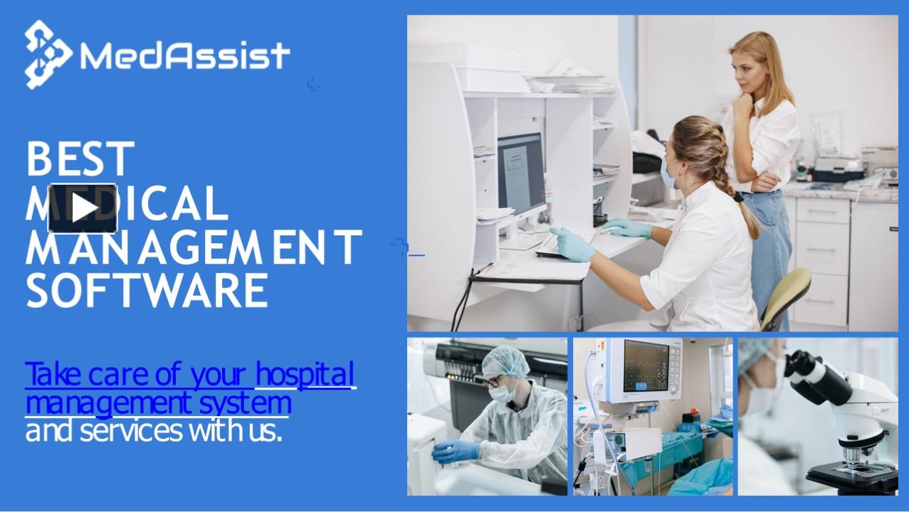 MedAssist Hospital Management Software with All Medical Features ...