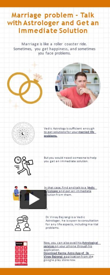 PPT – Marriage Life Problem - Talk with Astrologer - Immediate Astro ...