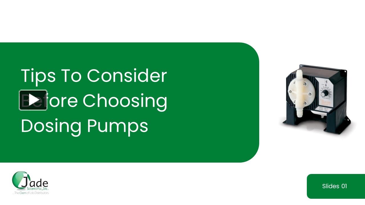 Tips To Consider Before Choosing Dosing Pumps presentation | free to ...