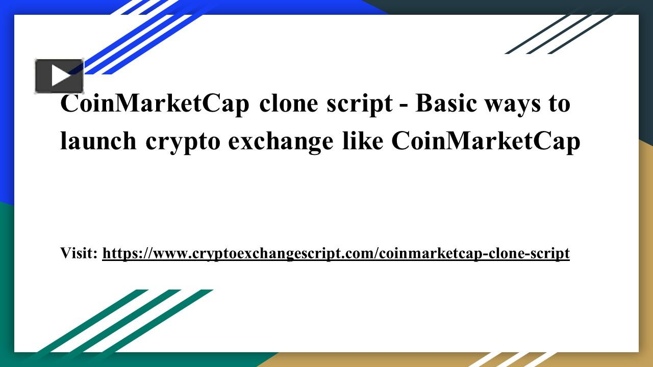 PPT – Create your own Coin MarketCap Capitalization Website Instantly ...