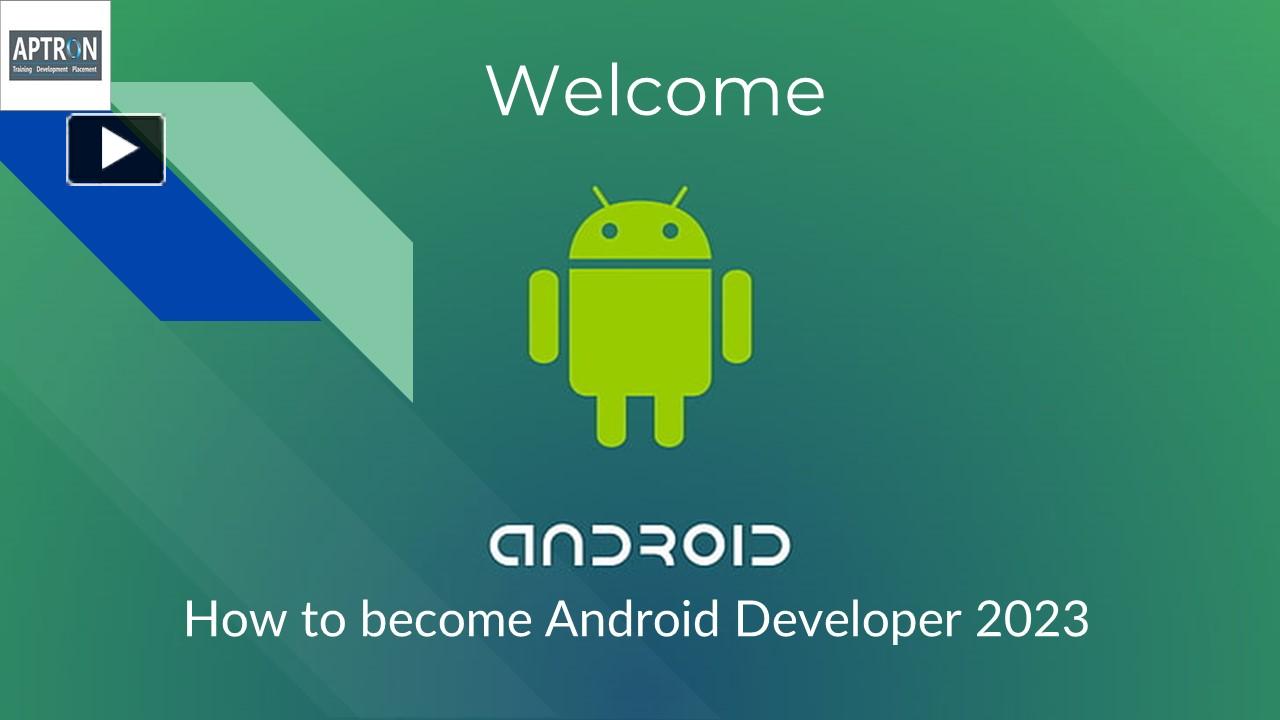 PPT – Android Training in Noida PowerPoint presentation | free to ...