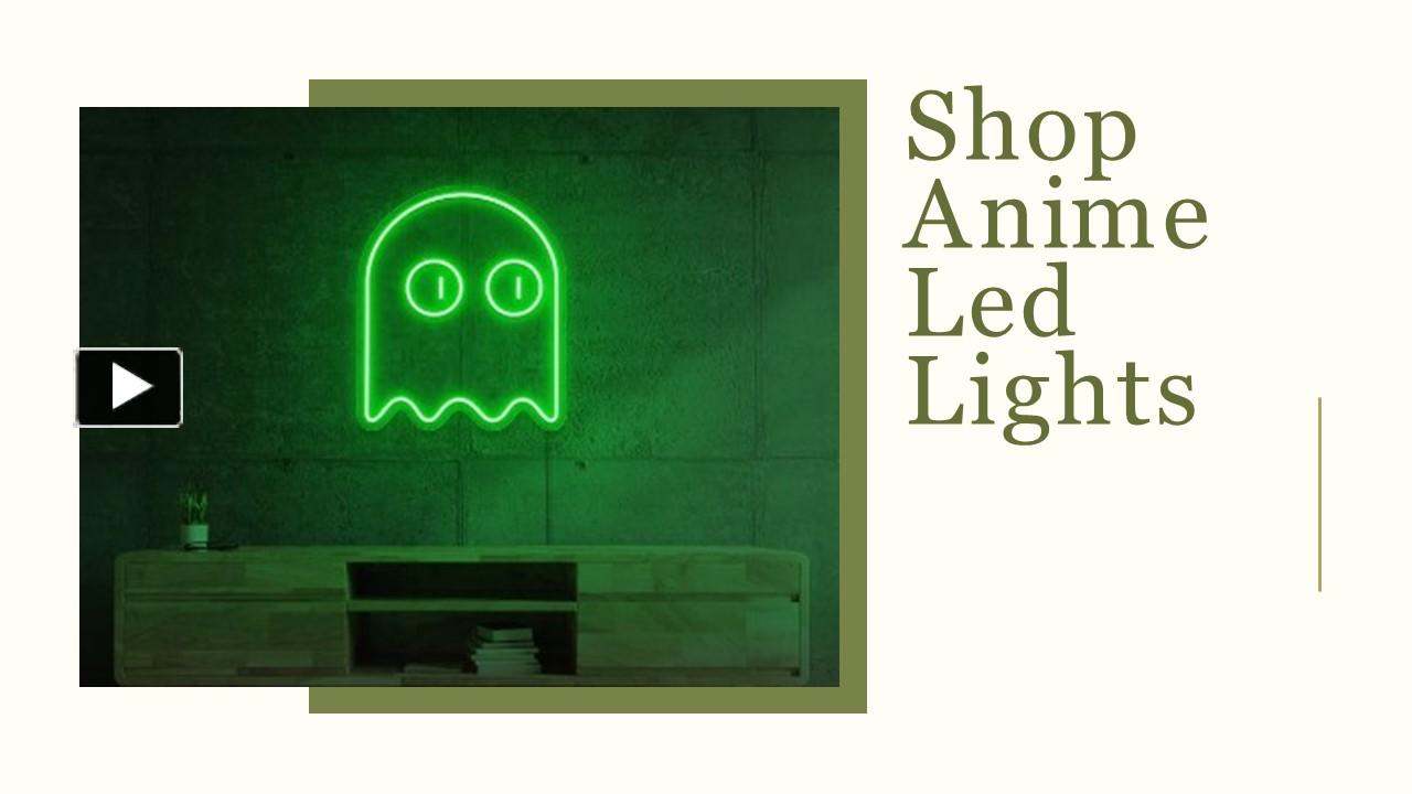 Shop Anime Led Lights | Bulbd Neon presentation | free to download