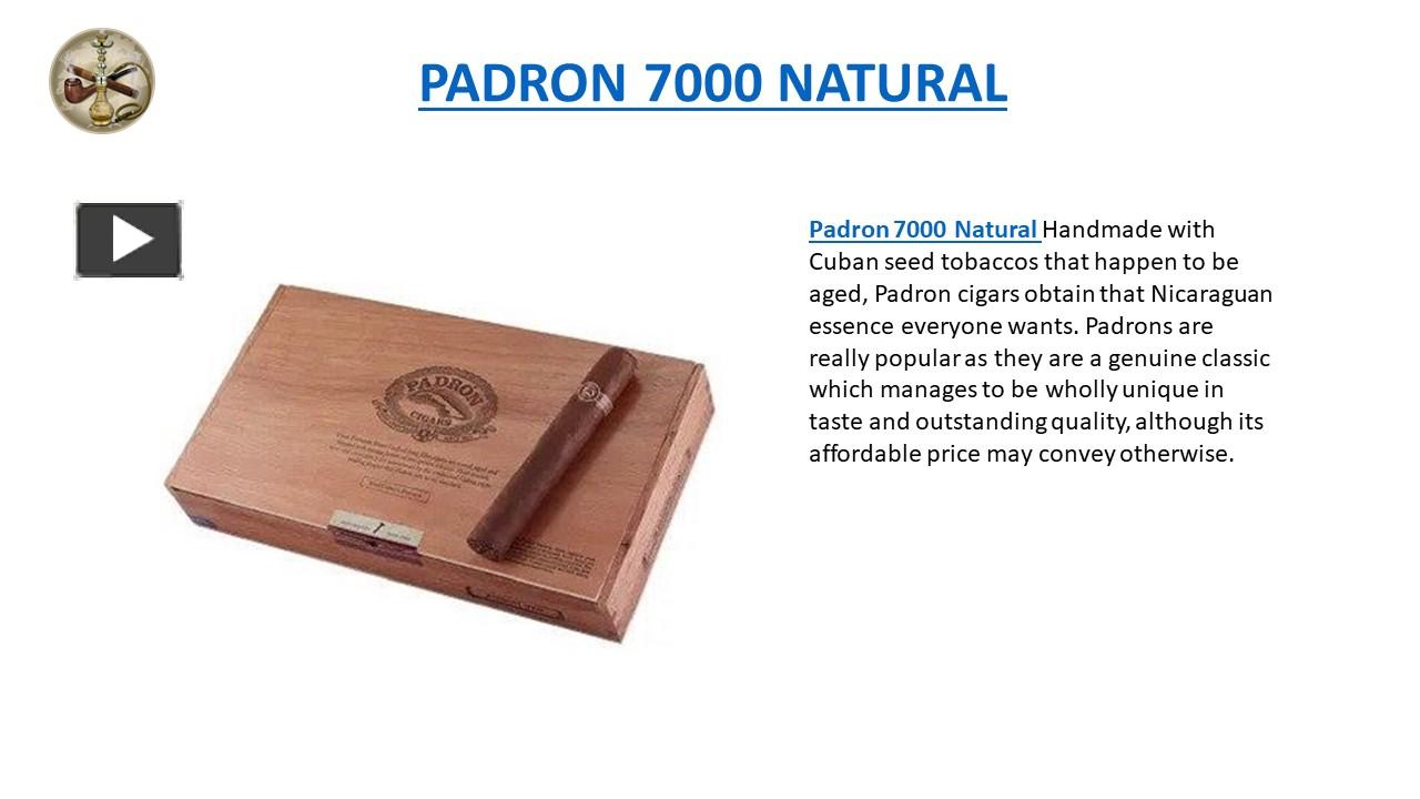 PPT – PADRON 7000 NATURAL PowerPoint presentation | free to download ...