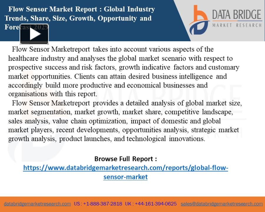 PPT – Flow SEnsor Market PowerPoint presentation | free to download ...