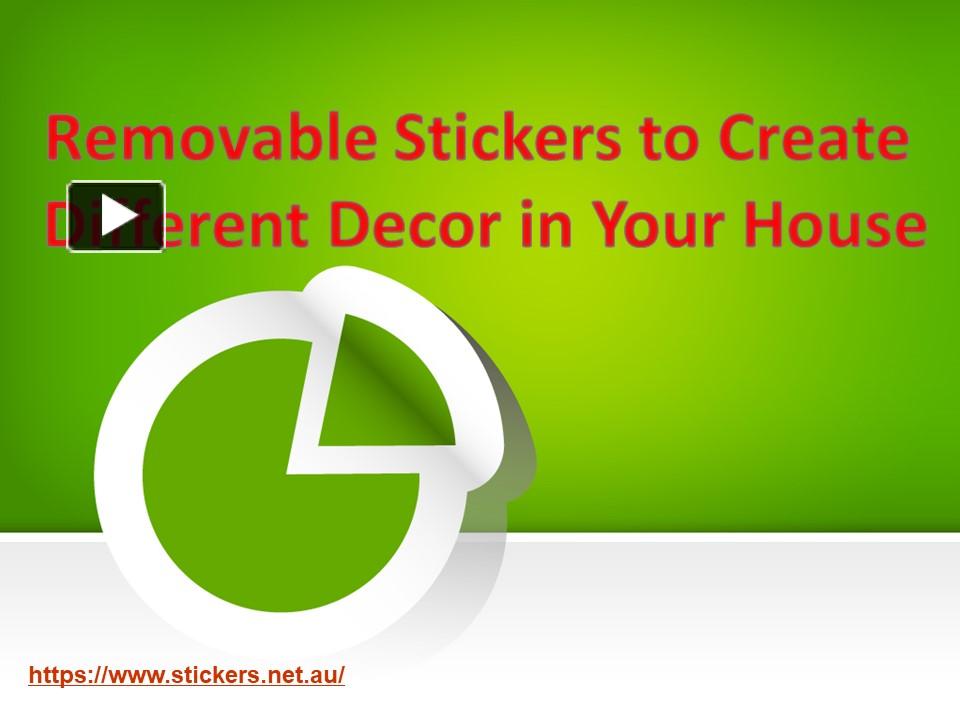 Removable Stickers to Create Different Decor in Your House - Stickers n ...