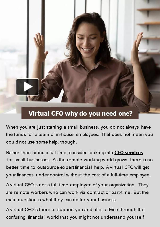 PPT – Virtual CFO why do you need one? PowerPoint presentation | free ...