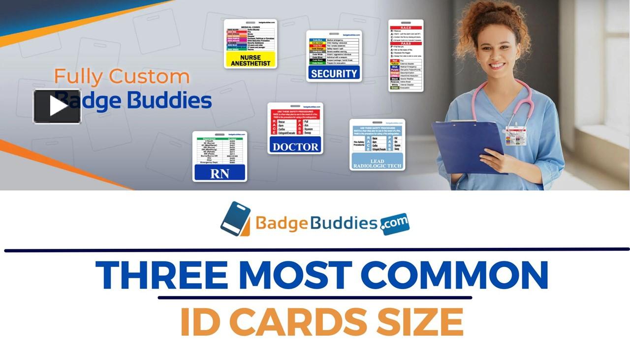 Standard ID Card Sizes: a Guide to the Most Popular Formats ...