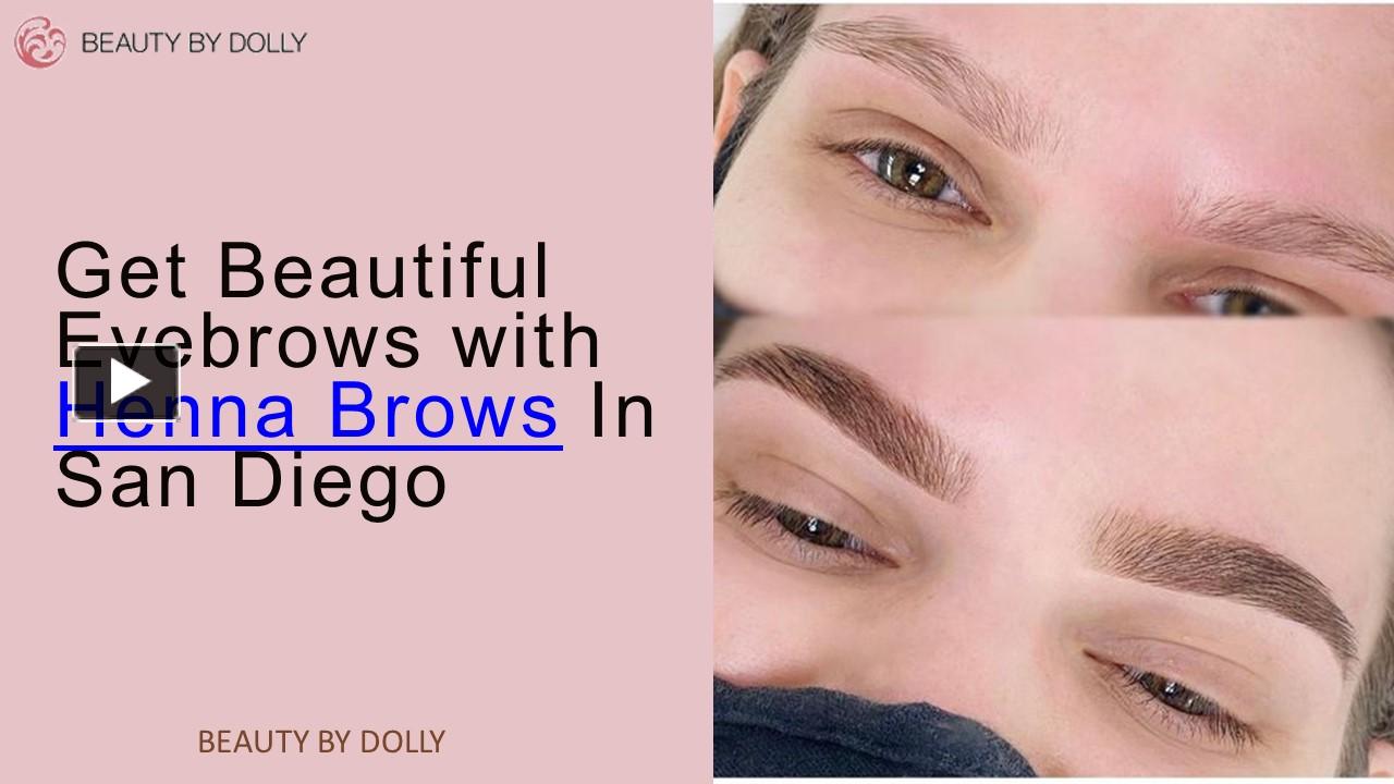 Get Flawless Eyebrows with Brow Henna presentation | free to download