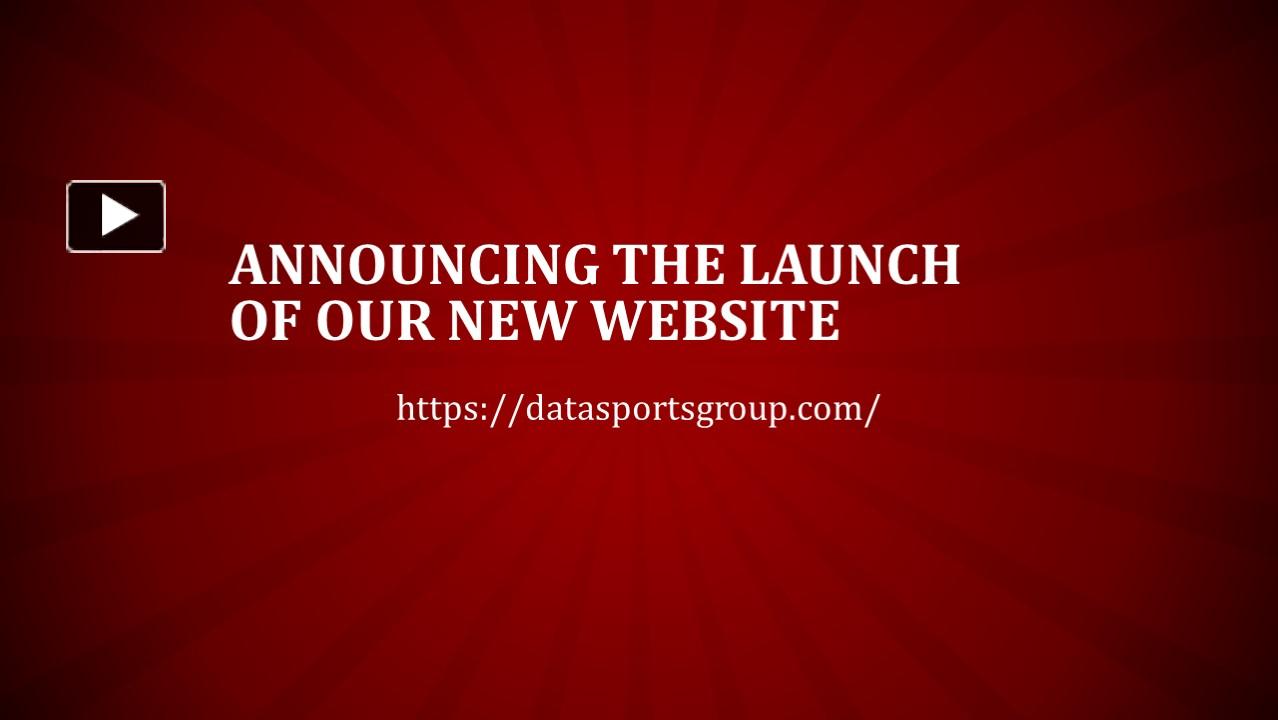PPT – Announcing the launch of our new website PowerPoint presentation ...
