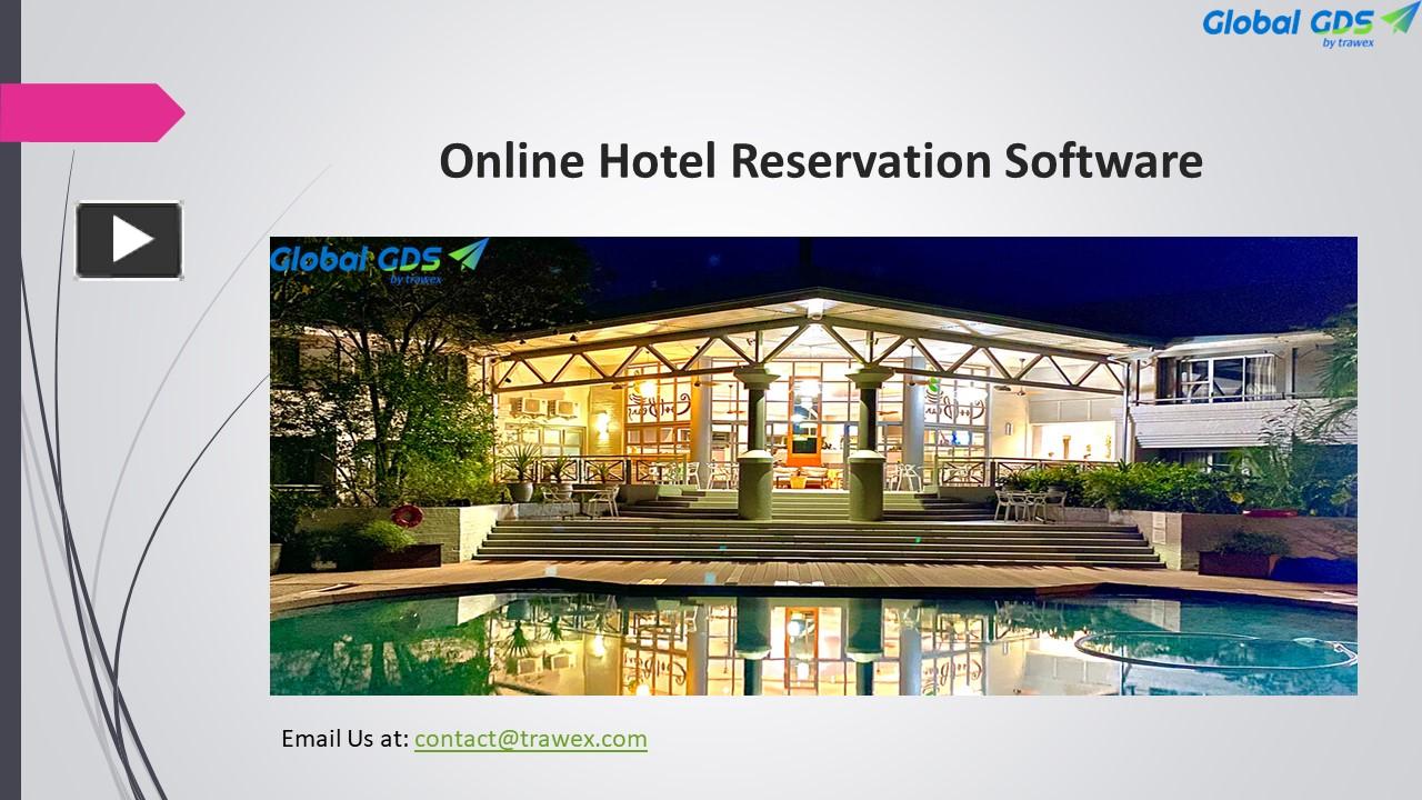 PPT – Online Hotel Reservation Software PowerPoint presentation | free ...