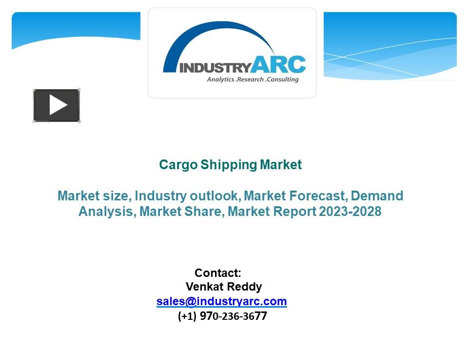 PPT – Cargo Shipping Market PowerPoint presentation | free to download ...