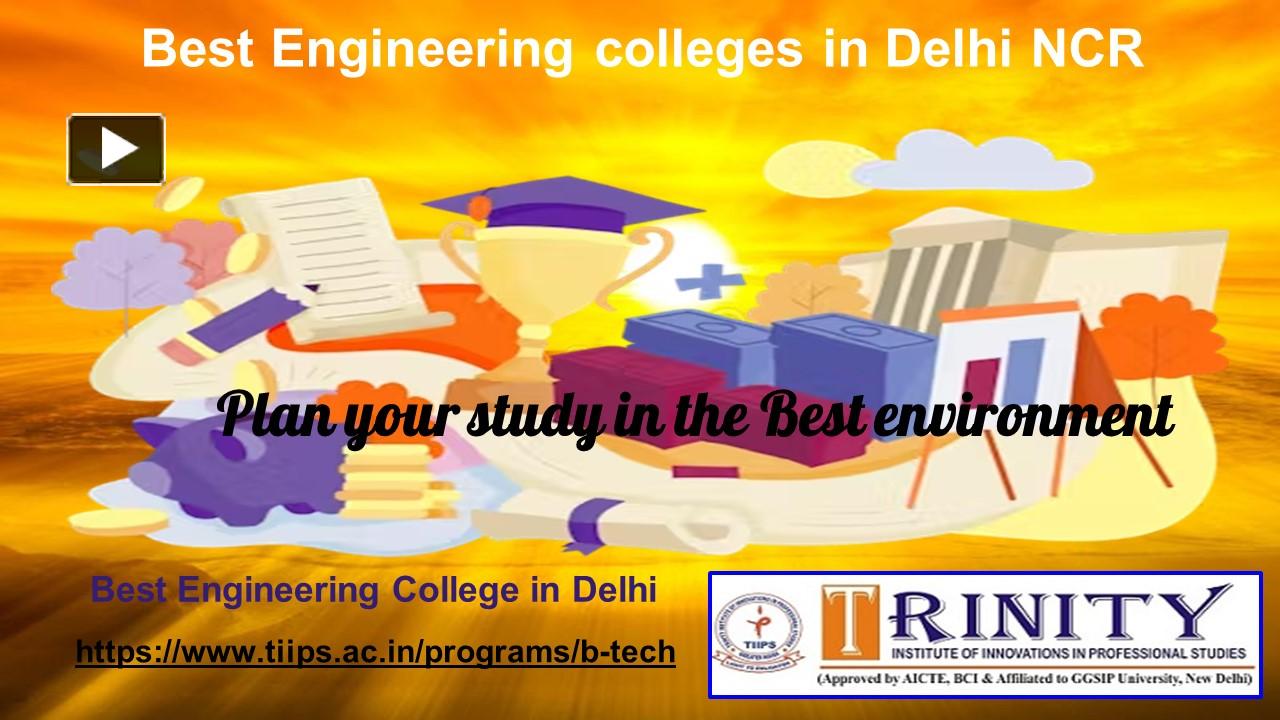 PPT – Number 1 Engineering Colleges in Delhi NCR PowerPoint ...