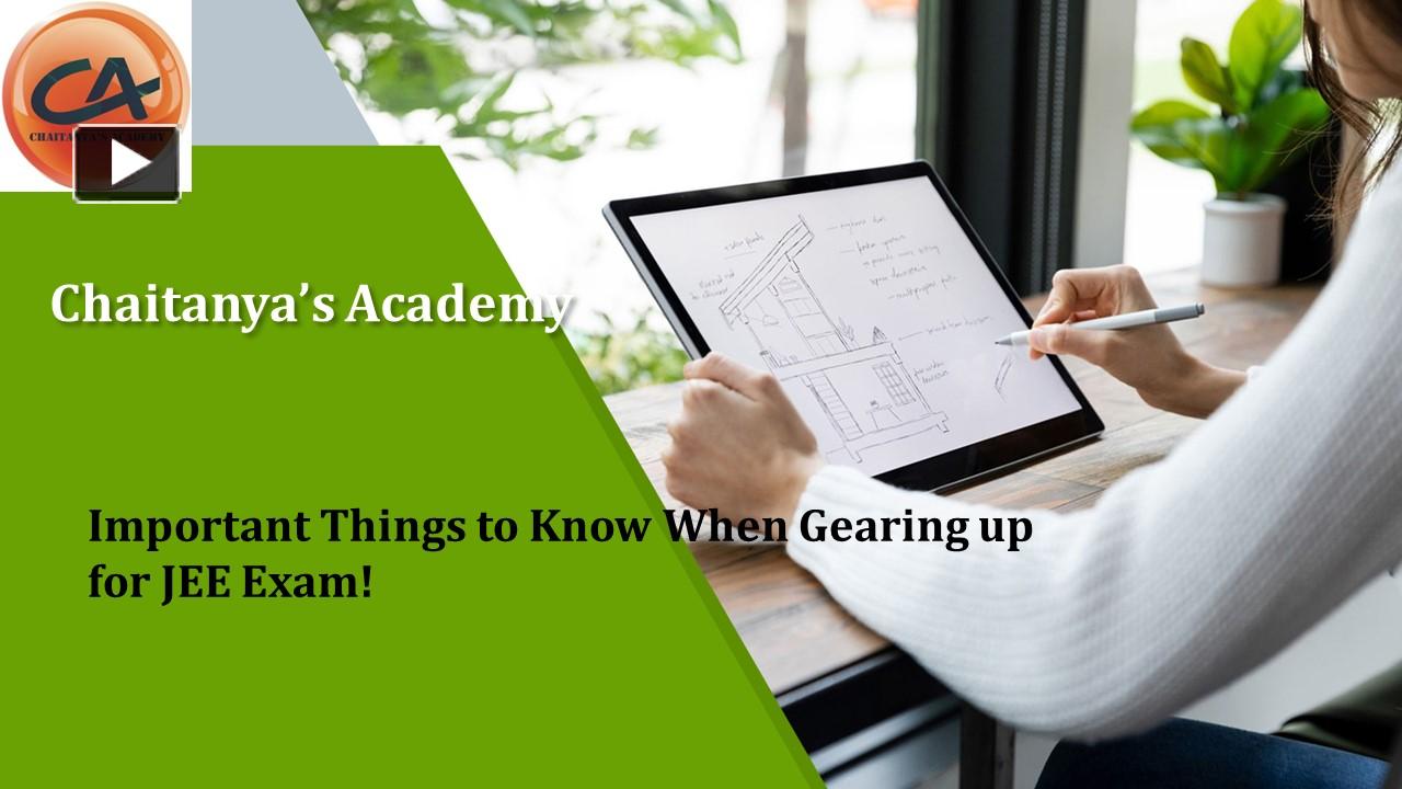 PPT – JEE Exam Preparation PowerPoint presentation | free to download ...