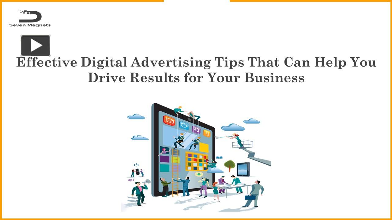 Effective Digital Advertising Tips That Can Help You Drive Results for ...