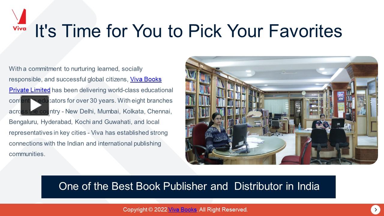 PPT – Textbook Publishers in India | Viva Books PowerPoint presentation ...