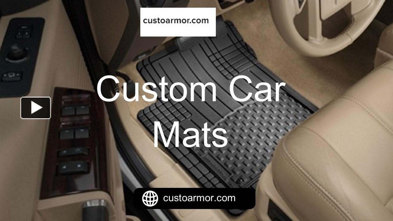 PPT – Custom Car Mats PowerPoint presentation | free to download - id ...