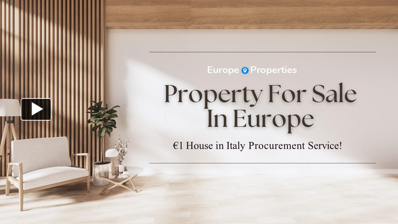 PPT – Property For Sale in Europe | Europe Properties PowerPoint ...