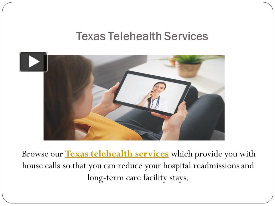 PPT – Texas Telehealth Services PowerPoint presentation | free to ...